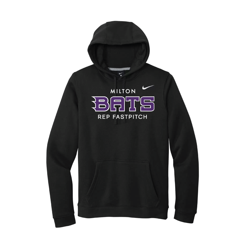 MILTON BATS NIKE CLUB FLEECE HOODIE – muvwear.com